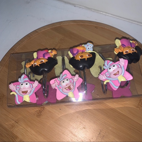 Nick JR | Bath | Nick Jr Dora The Explorer Boots The Monkey Shower ...